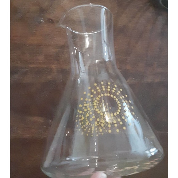 Pyrex | Dining | Vintage Pyrex Glass Carafe Usa Goldenseal Atomic ...